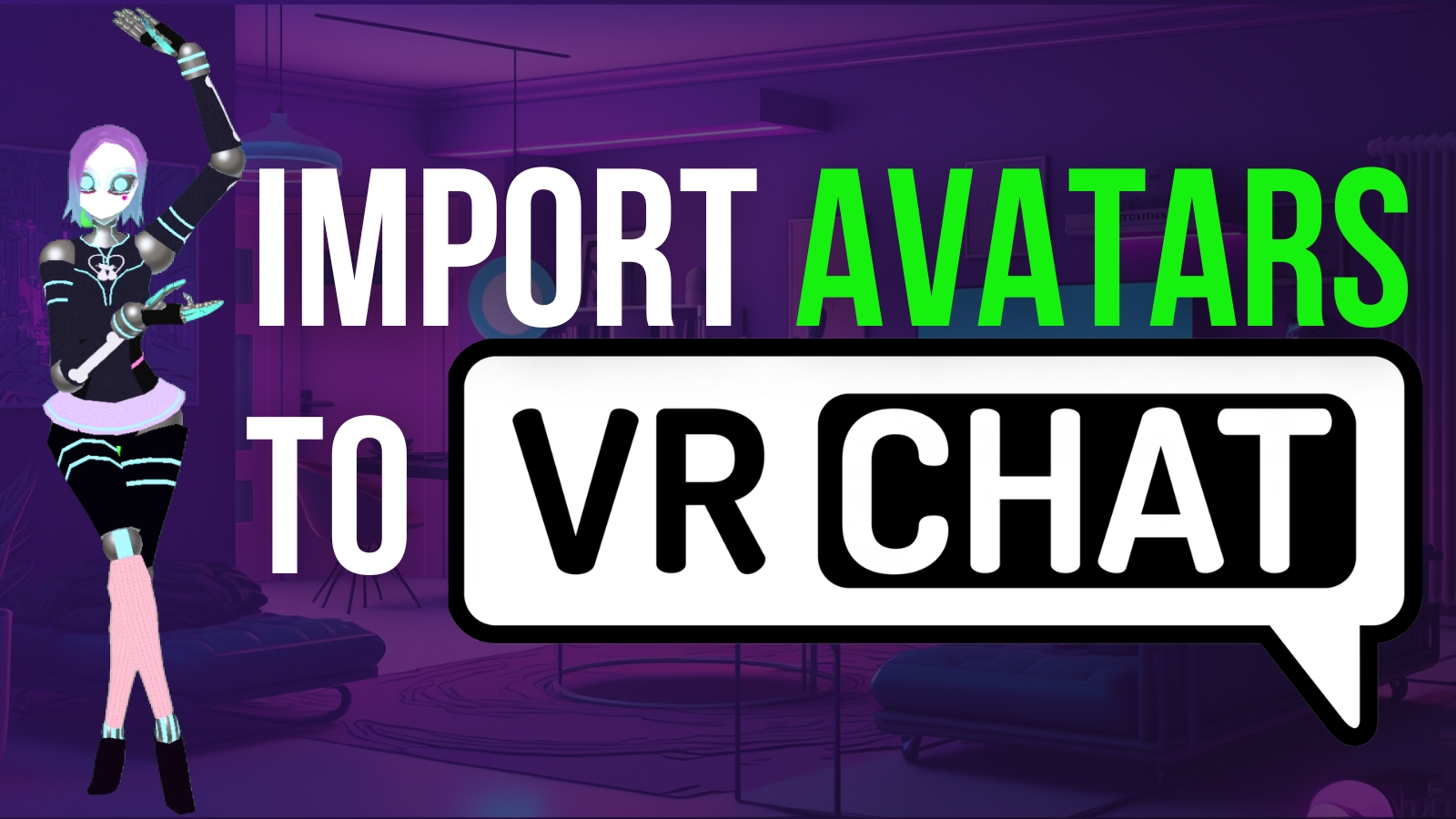 How To Import Avatars Into VRChat LIV Blog